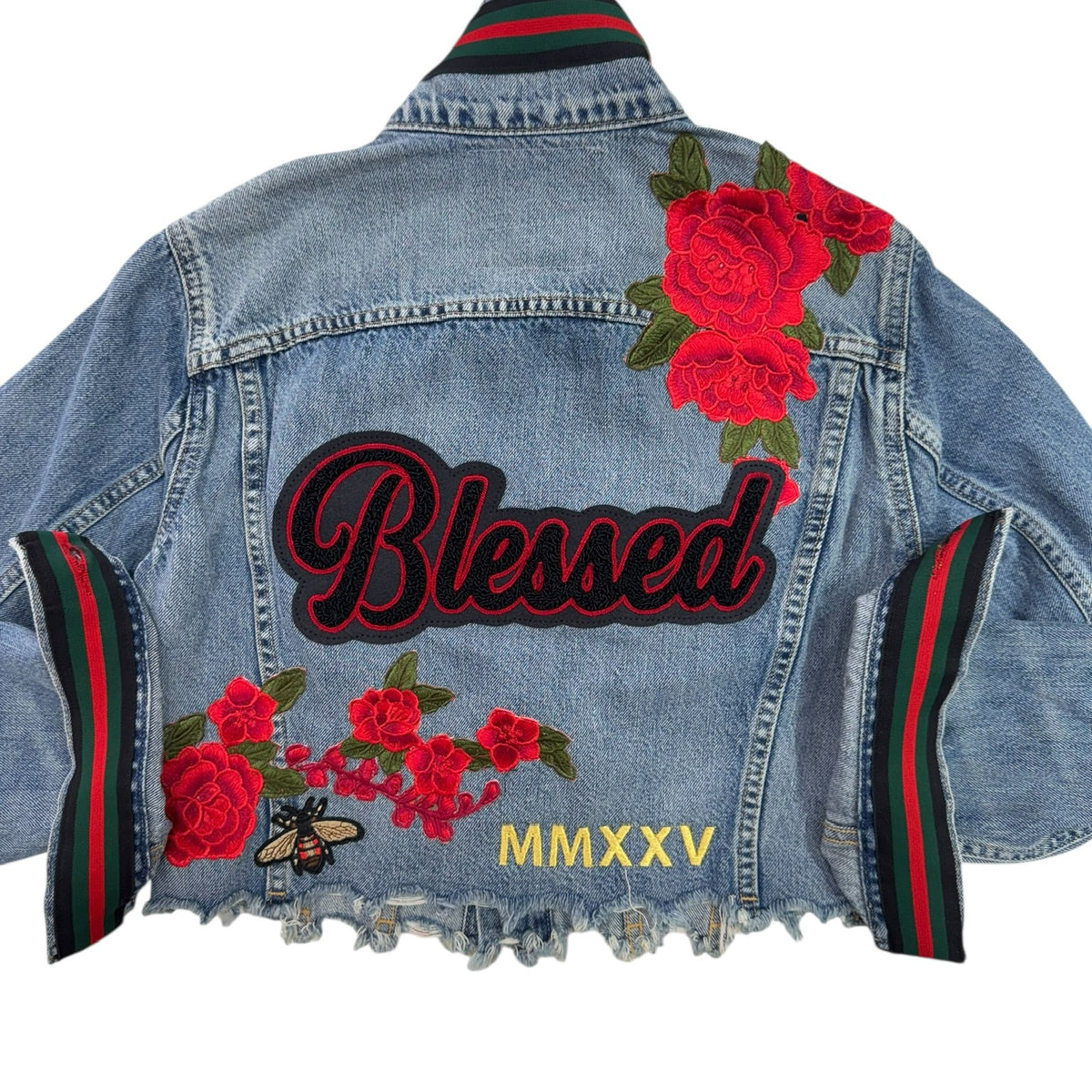 Ready-To-Wear Blessed Denim Jacket – ShopGorgeousThings