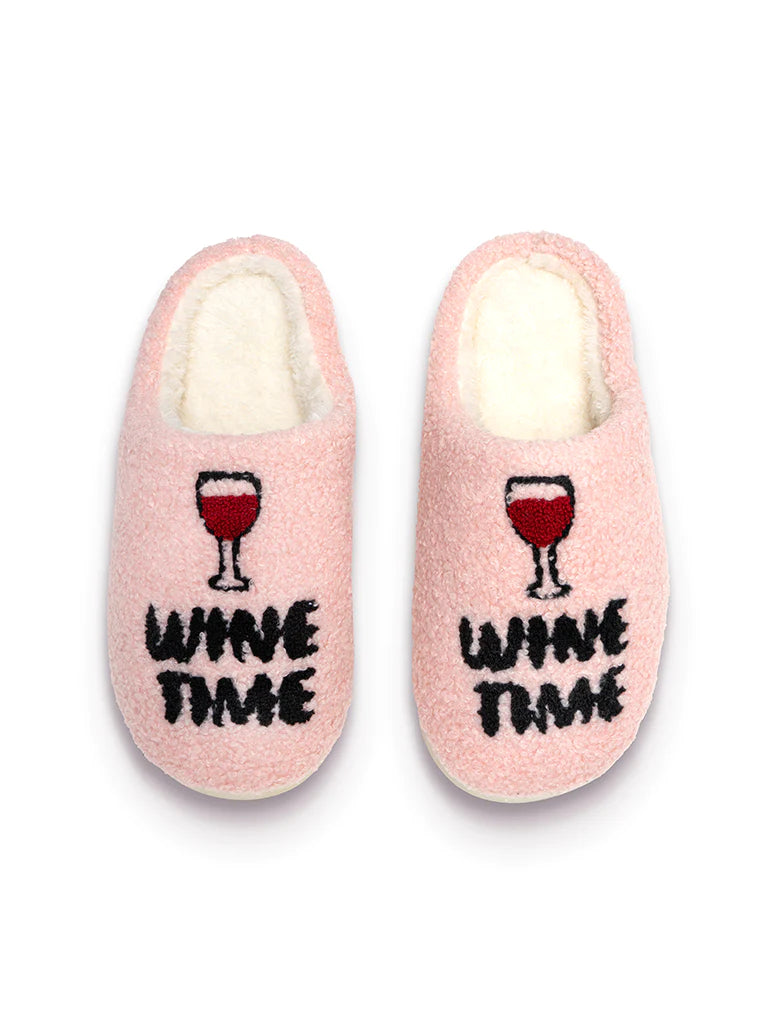 Wine Time Slippers – ShopGorgeousThings
