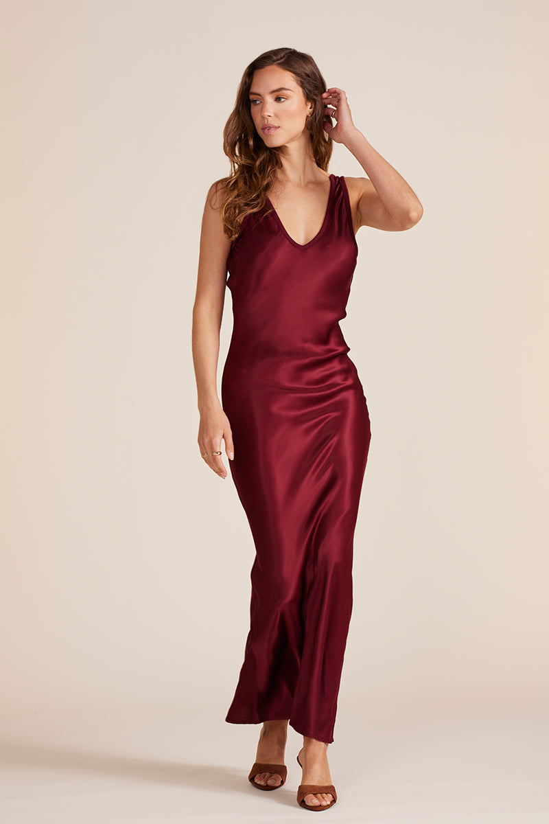 Double V Cut Slip Dress – ShopGorgeousThings